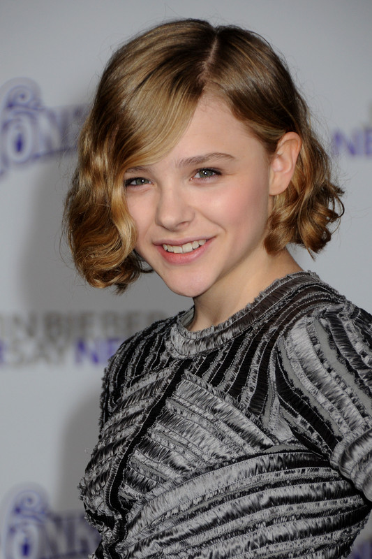 45809 Chloe Moretz Justin Bieber Never Say Never Pre — Postimages