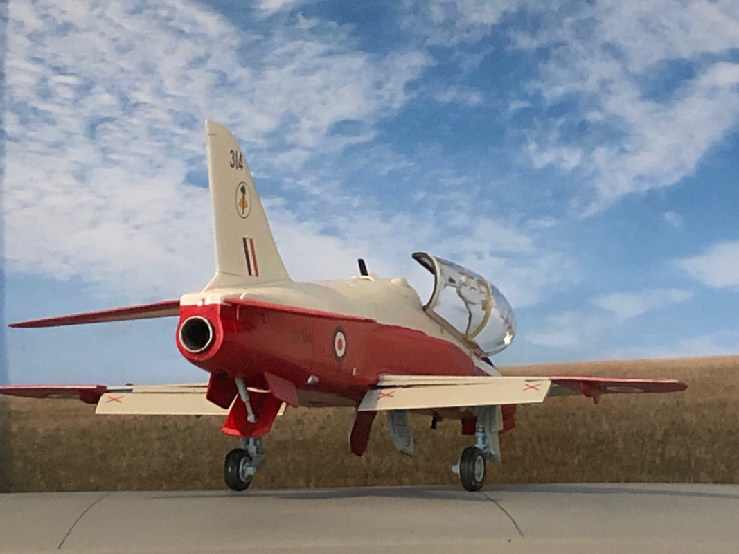 Hawk T.1, XX314, No. 4 FTS, RAF Valley, 1986. - Ready for Inspection ...