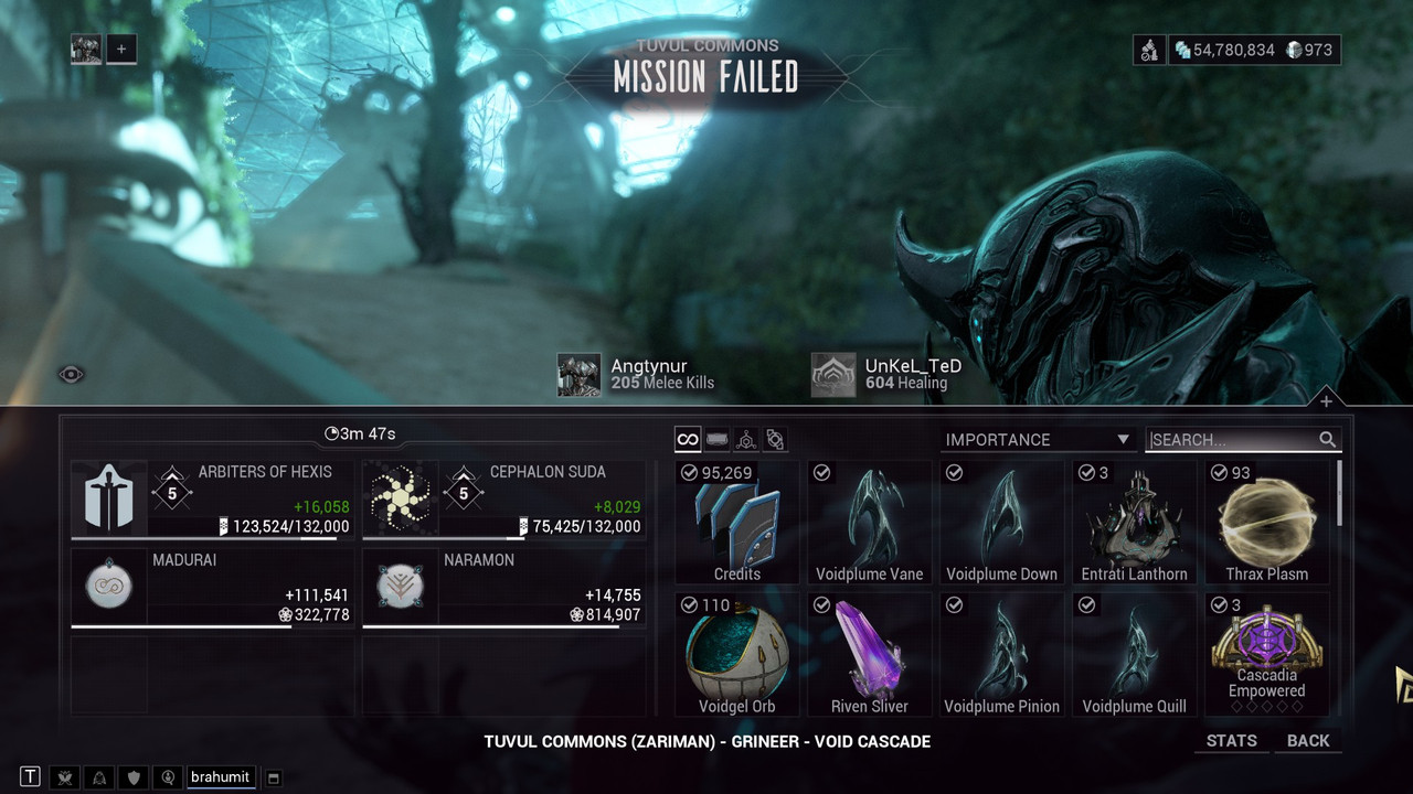 Void Cascade timer freezing after 1st exolizer - Mission Specific ...