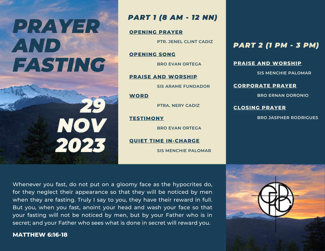 NOV 29 PRAYER AND FASTING — Postimages