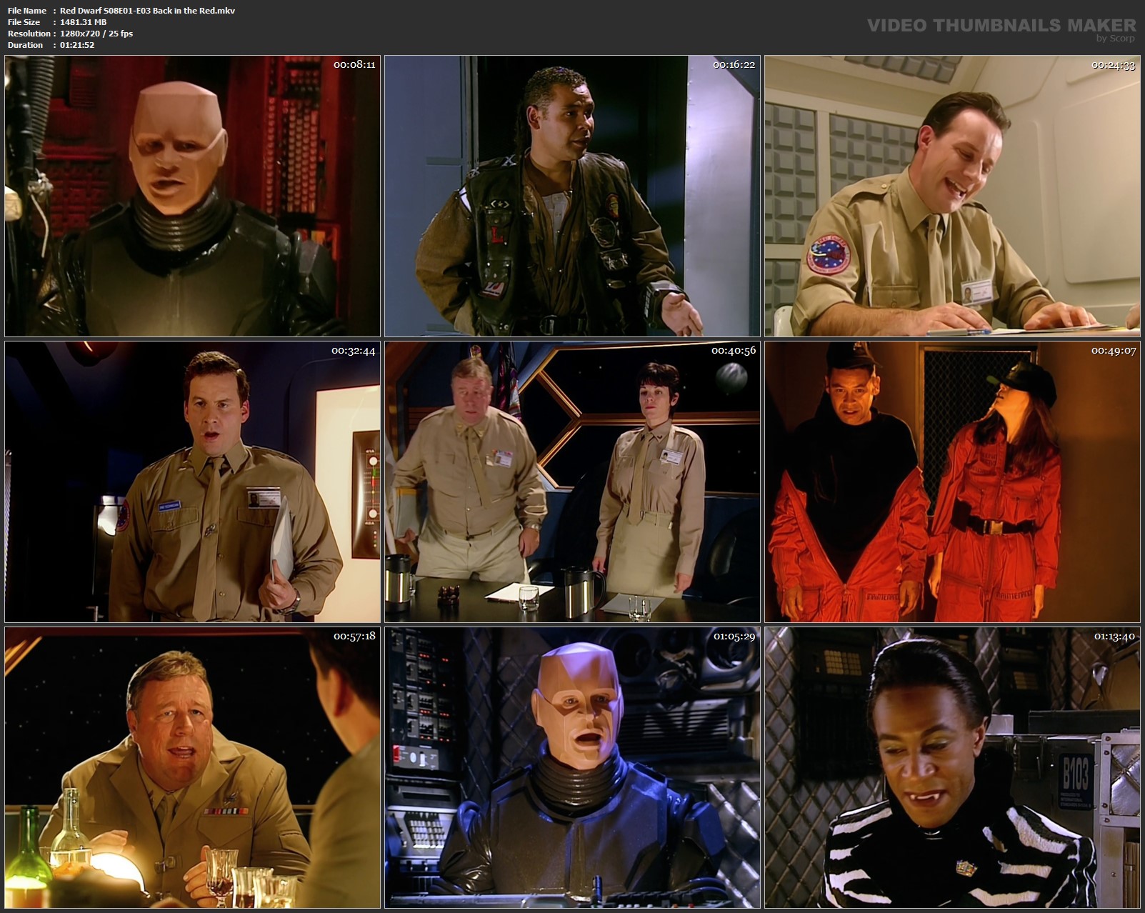 Red Dwarf S08 E01 E03 Back in the Red mkv — Postimages