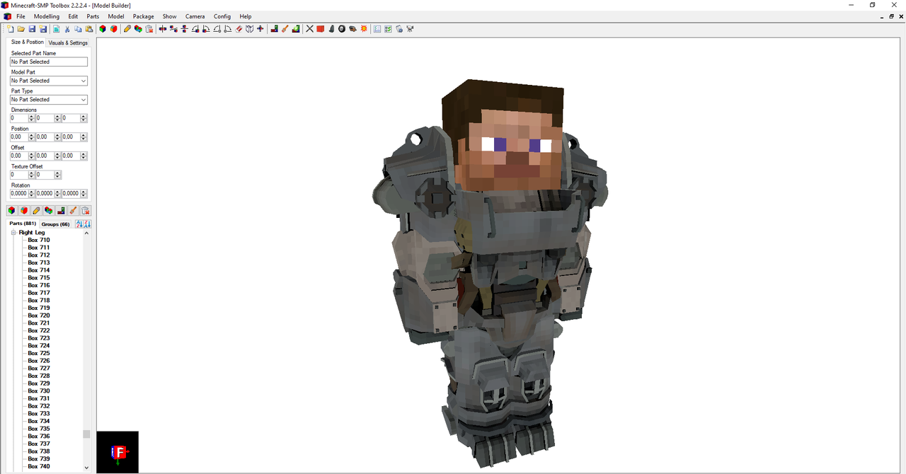 MINECRAFT: FALLOUT MODELLING