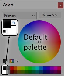 A way to preset the starting 2 colors - Paint.NET Discussion and Questions - Paint.NET Forum