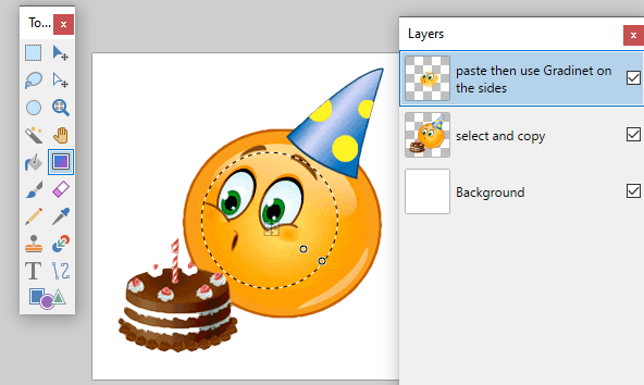 How to soften/feather a selection - Paint.NET Discussion and Questions - Paint.NET Forum