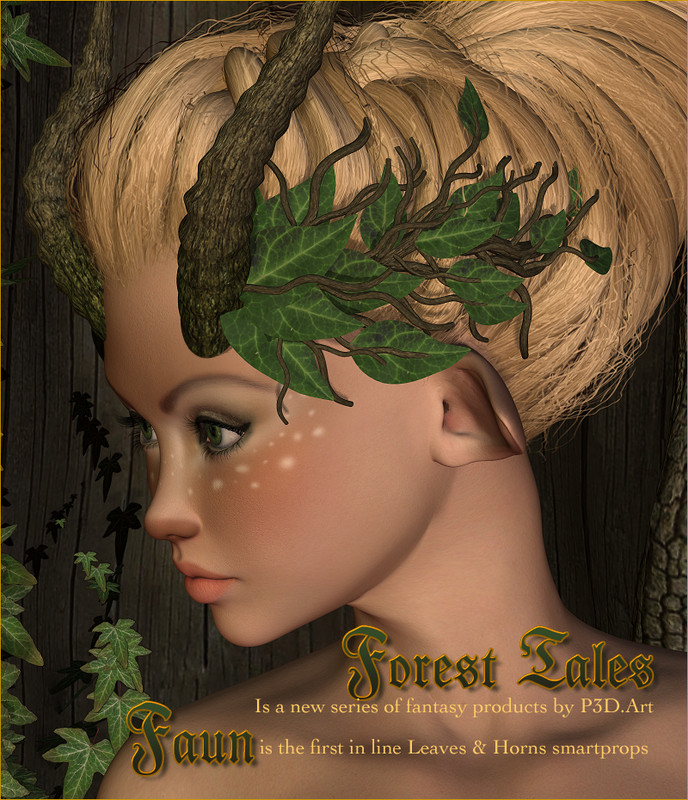 Forest Tales - Faun Props 2025 - Free Daz 3D Models