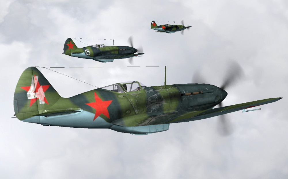 MiG-1 and MiG-3 skins