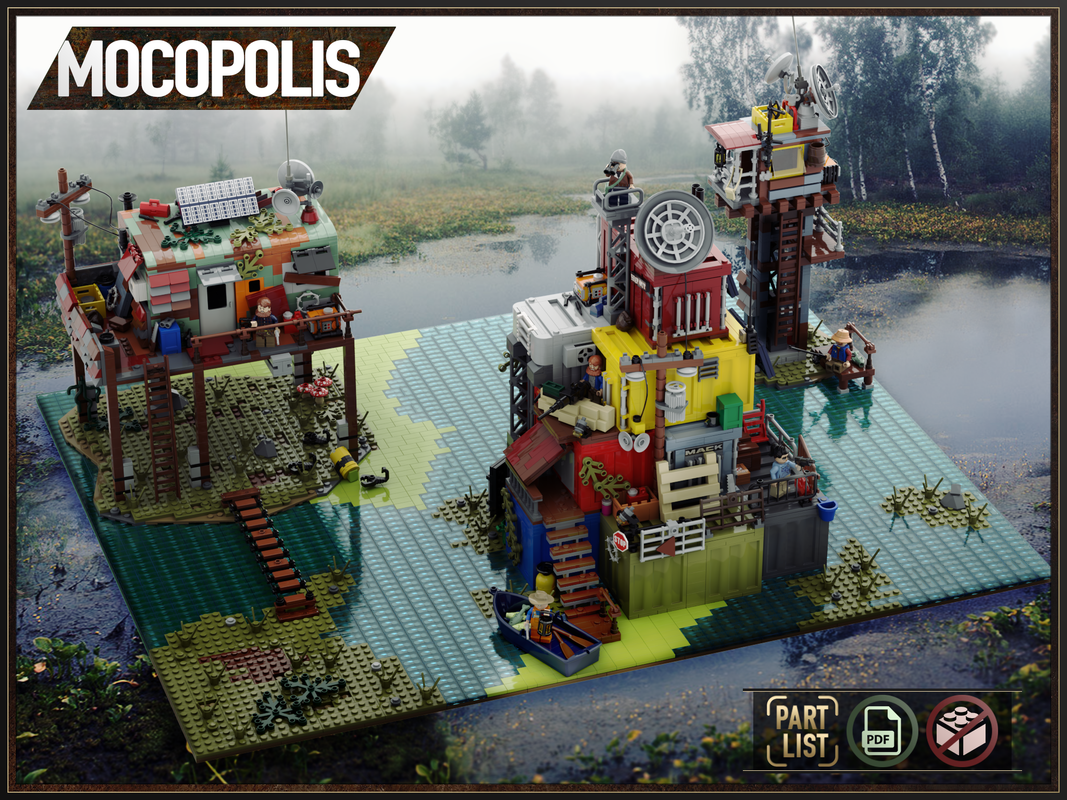 LEGO MOC Post Apocalyptic Wasteland by MOCOPOLIS | Rebrickable - Build ...