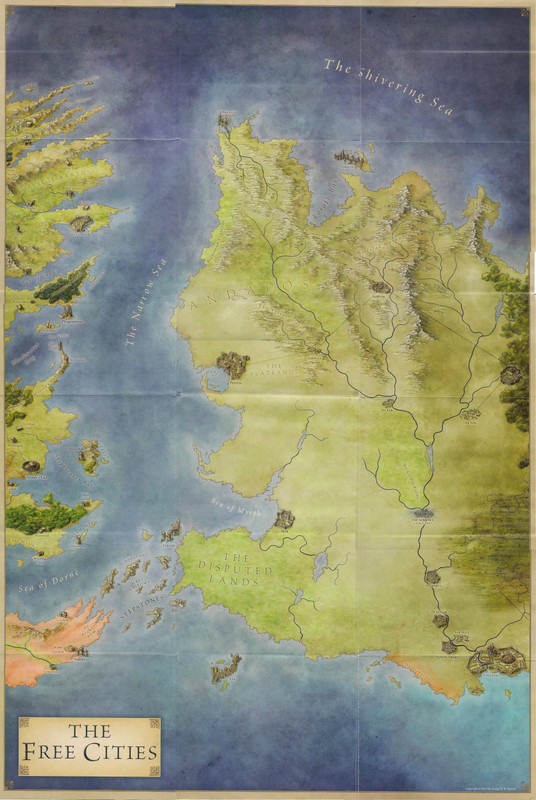 [Spoilers Extended] Maps of The Lands of Planetos : asoiaf
