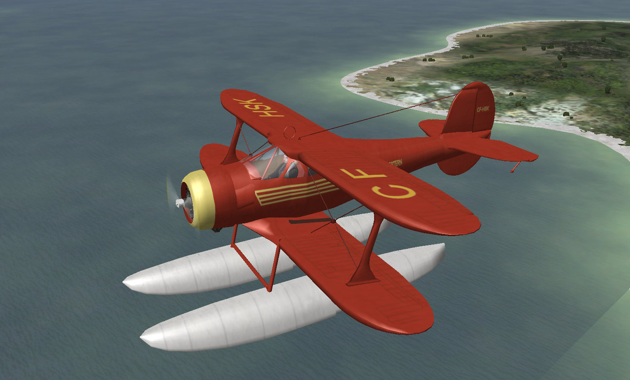 Beech Staggerwing Float Planes