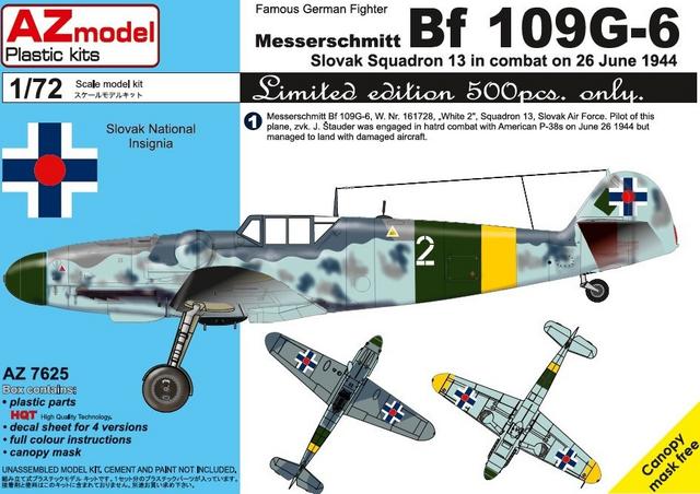 1/72 - Messerschmitt Bf.109G "Gustav" family by AZmodel - released - Page 4 - The Rumourmonger ...