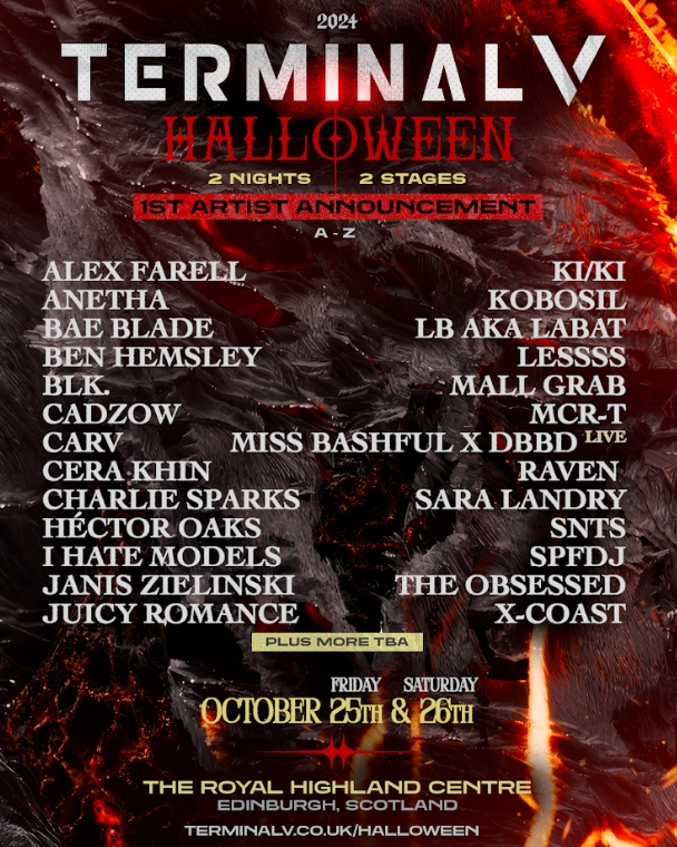 Terminal V Halloween Festival reveals its lineup for 2024 | Skiddle