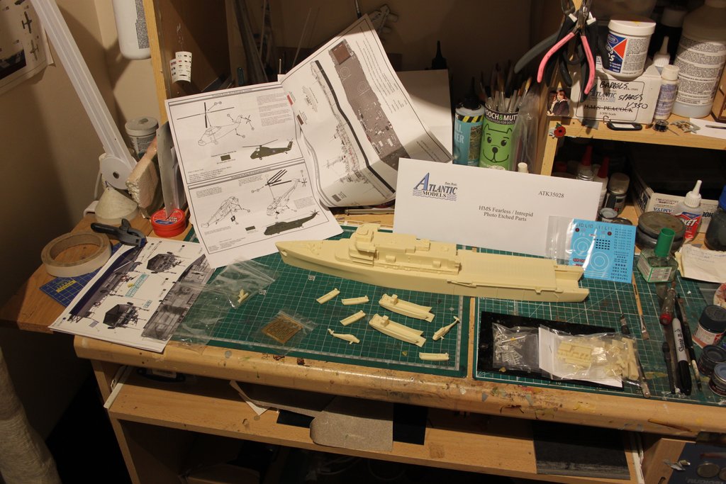 1/350 HMS Fearless, Atlantic Models - General Maritime modelling chat ...