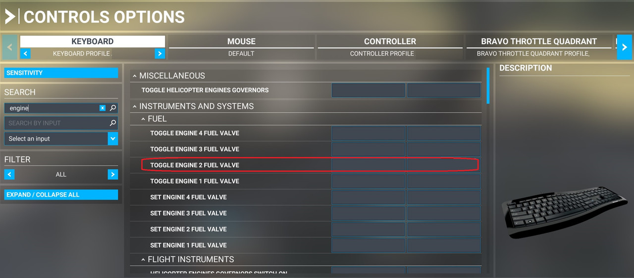 Assigning keyboard commands for failures - Microsoft Flight Simulator (2020/2024) - The AVSIM ...
