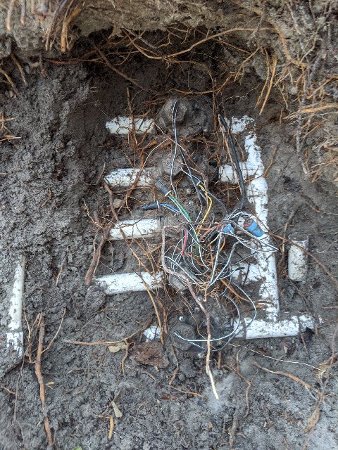Buried PEX for irrigation system | Lawn Care Forum