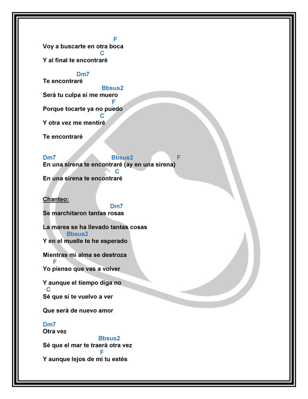 Cómo tocar Sirena de Cali Y El Dandee en Guitarra | Tutorial + PDF ...