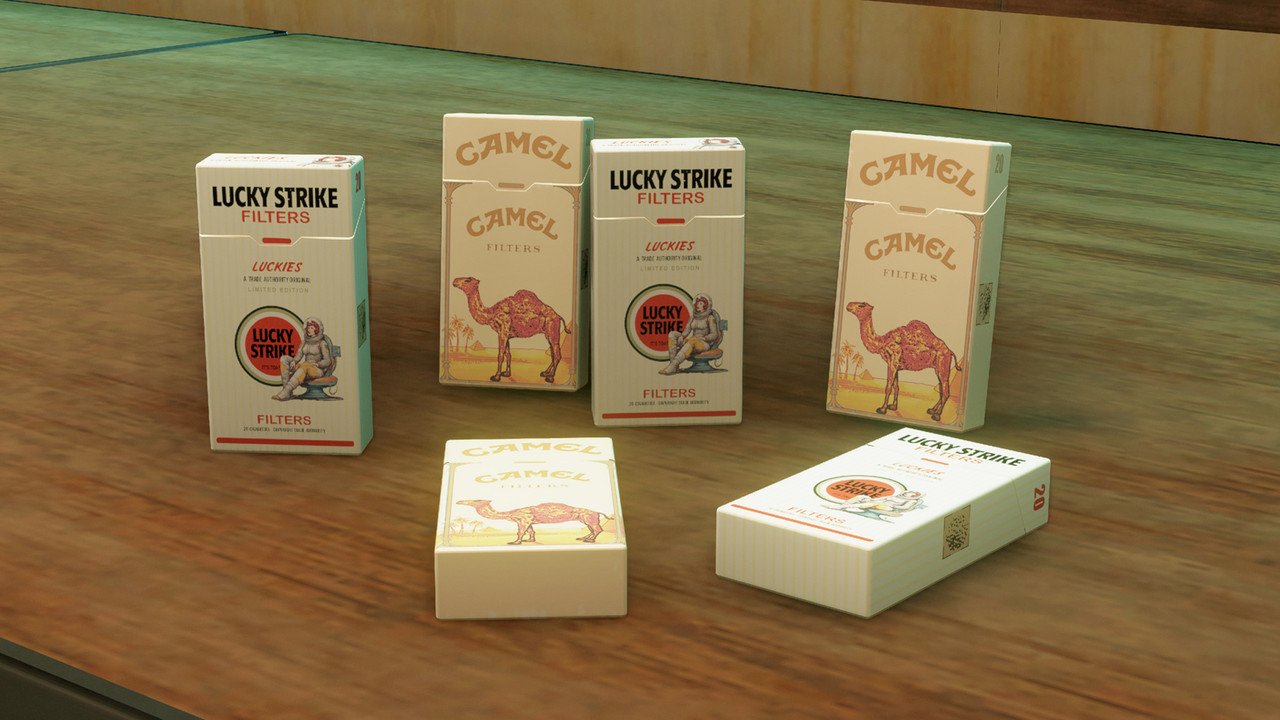 Lucky Strike And Camel Cigarettes at Starfield Nexus - Mods and Community