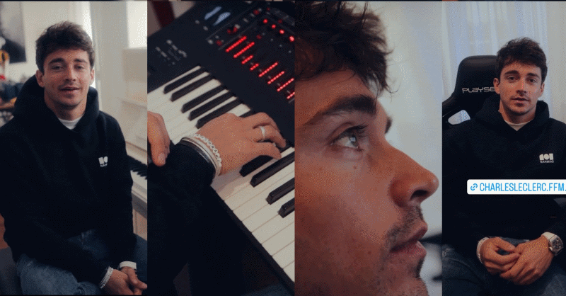 Charles Leclerc dedicates himself to music: two tracks released with ...