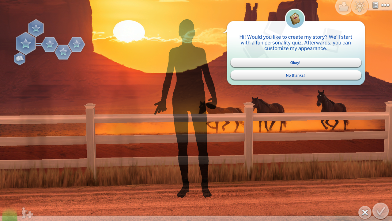 [PW] Wild Desert CAS Background - The Sims 4 Mods - CurseForge