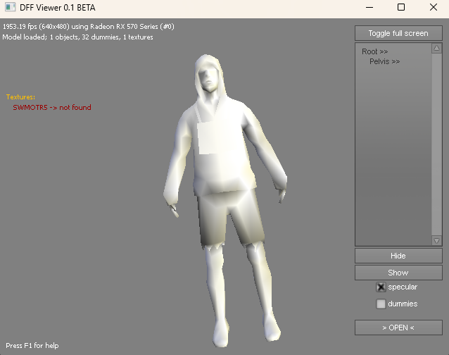 DFF VIEWER crashes - Documentation - GTAForums