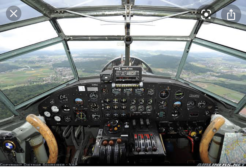 Re- work Ju-52 Transport Cockpit
