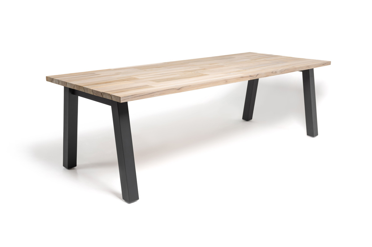 ALPEN RECTANGULAR DINING TABLE TEAK TOP 3 — Postimages
