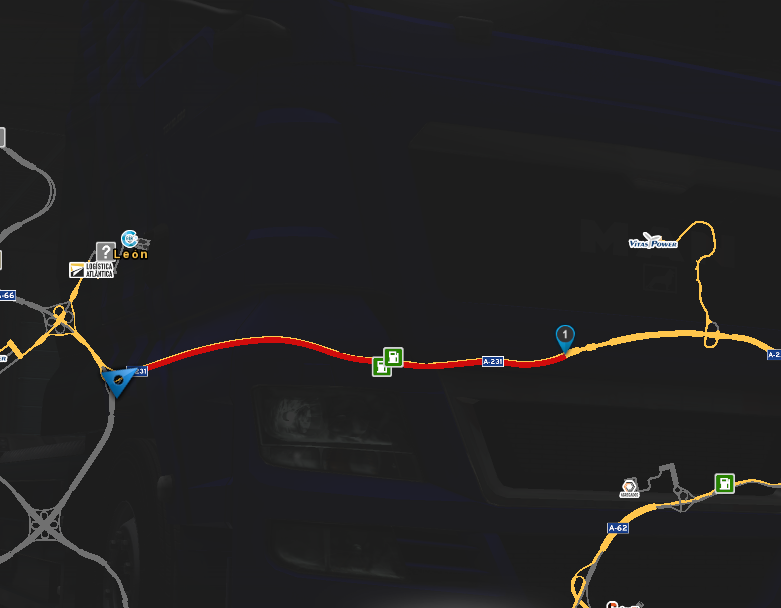 A-231 highway near León has wrong speed limit (Iberia DLC) - SCS Software