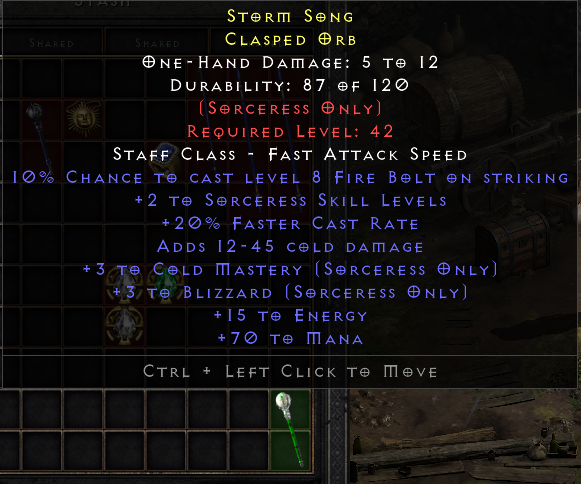 Rare Cold Orb - Topic - d2jsp