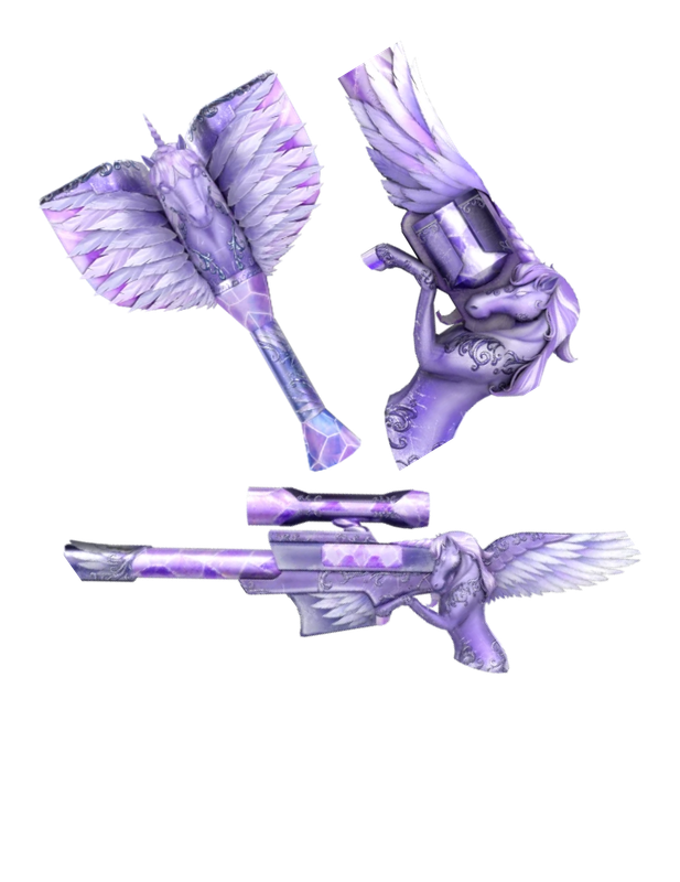 purple ice pegasus bundle set - MVSD Item value - 123Demands