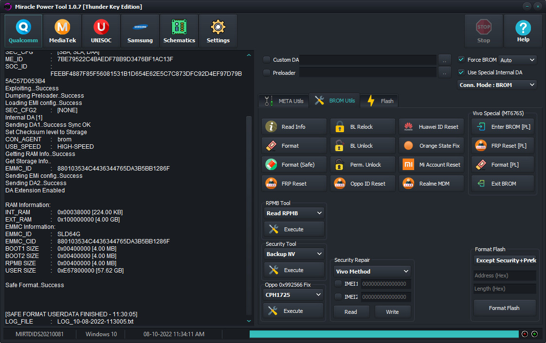 Nokia G10 (TA-1365) Pattern Unlock done by Miracle Power Tool 1.0.7 ...