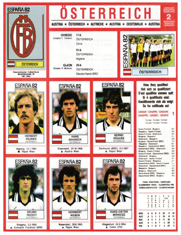 Album Panini España 1982 18 — Postimages
