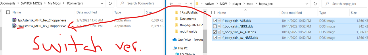 To those of you with modded switches and want to use Nexus mods : r/MHRise