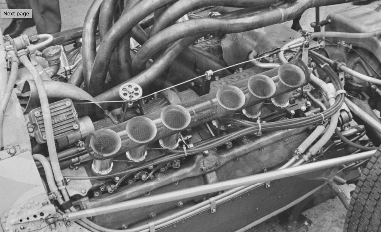 Honda RA273 1966 - was the throttle "drive by wire"? - The Nostalgia ...