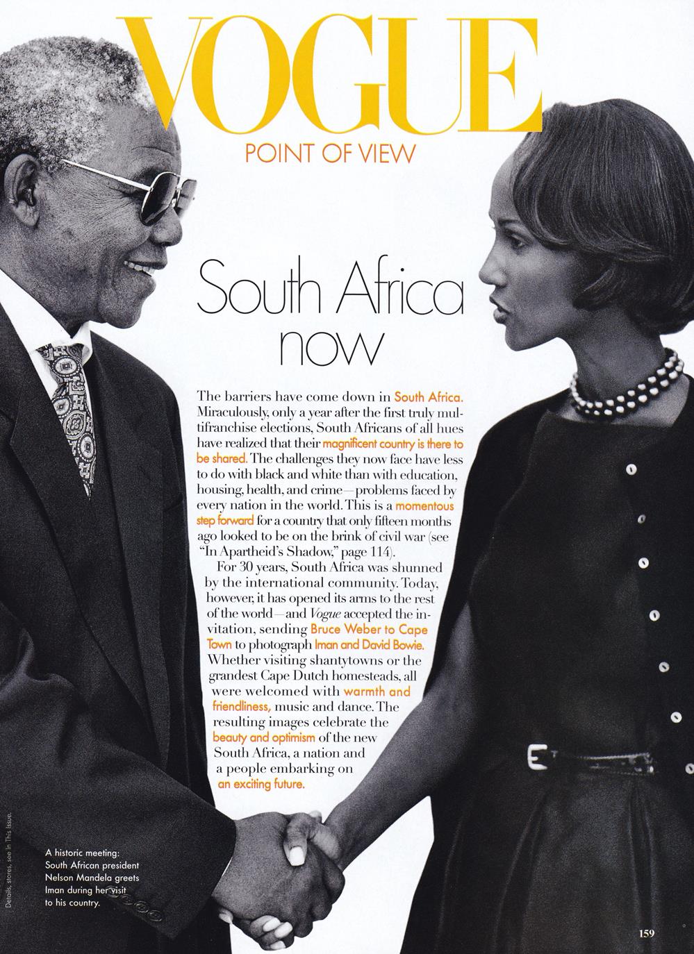 "Traveling In Style" Vogue US June 1995 | Lipstick Alley