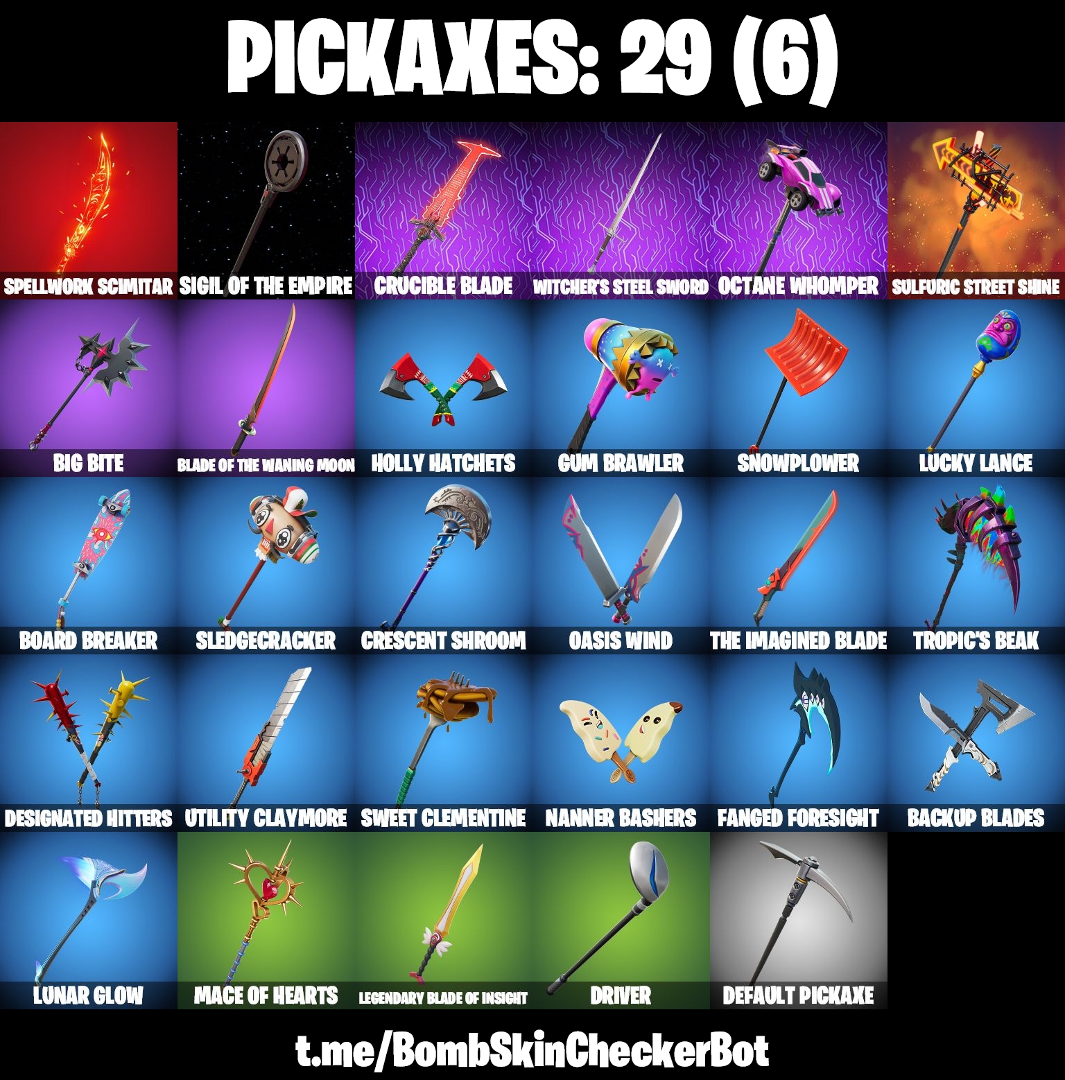 Pickaxes — Postimages