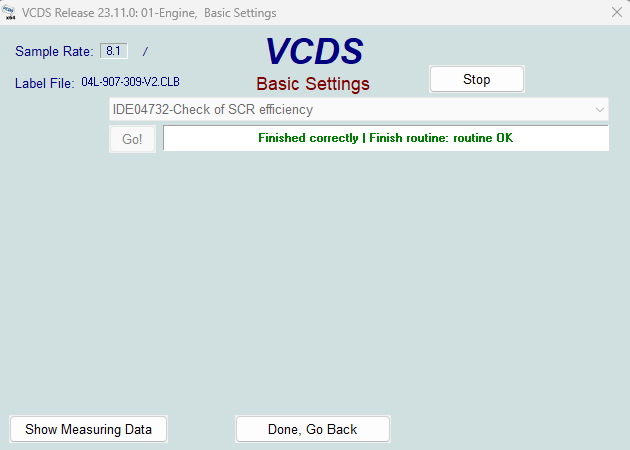 Best way to reset AdBlue (level only) | Ross-Tech Forums