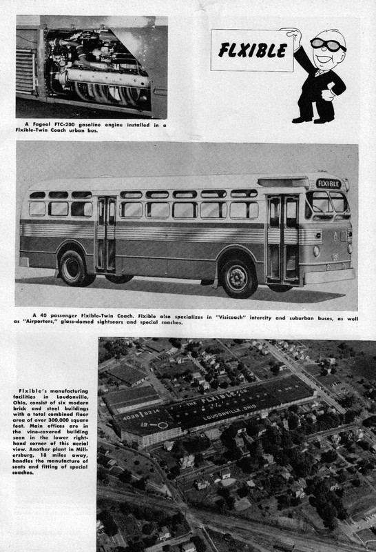 Transit Bus Review '53 Flxible Fageol FTC 200 — Postimages