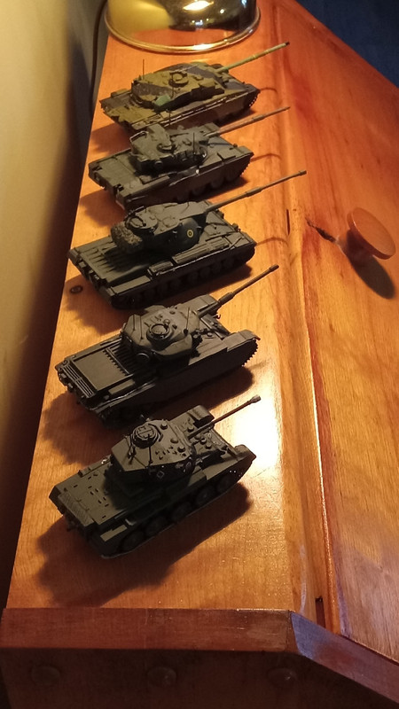 Newbie question: what kits to make British MBTs of the Cold War in 1/72 ...