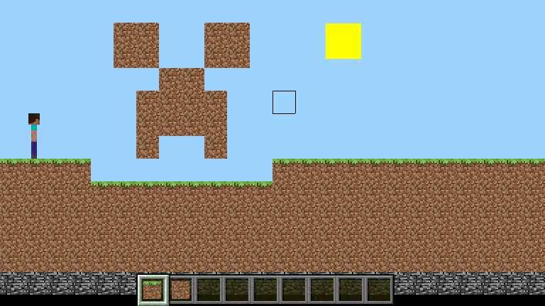 GitHub - MotoLegacy/CHS-Minecraft: 2D/Paper Minecraft clone powered by CodeHS' sandbox.