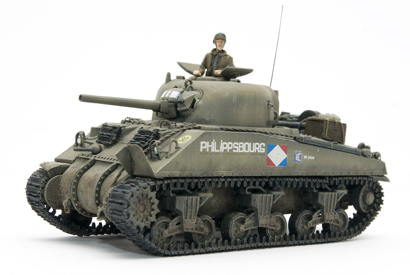 1/72 Dragon Sherman M4A4 "Philippsbourg" - Ready for Inspection ...