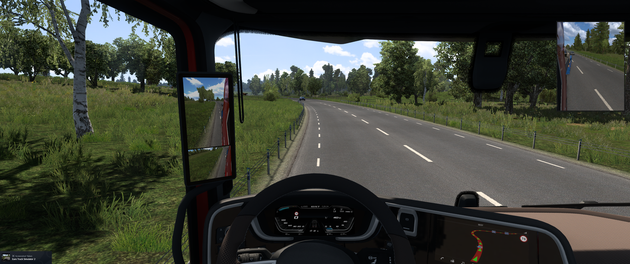 DAF blind spot sensor does not detect collision on the left side - SCS Software