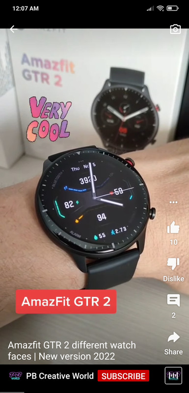 Pls Make it for GTR 2 - Amazfit Watch faces