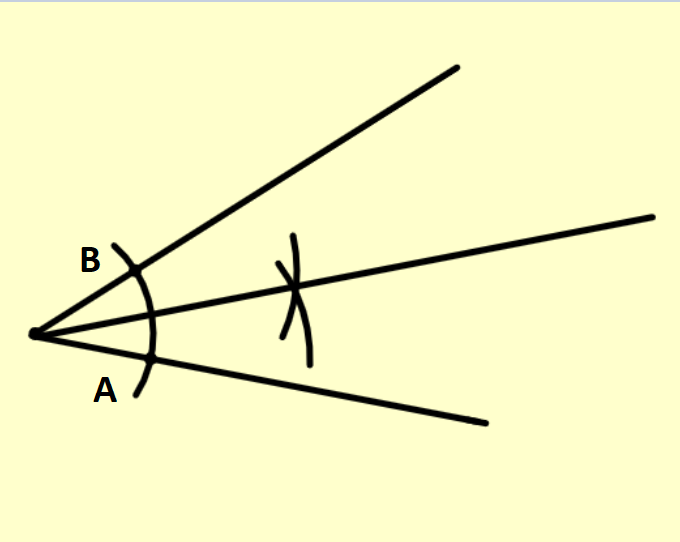 Using a compass and straightedge only, copy angle X and bise | Quizlet