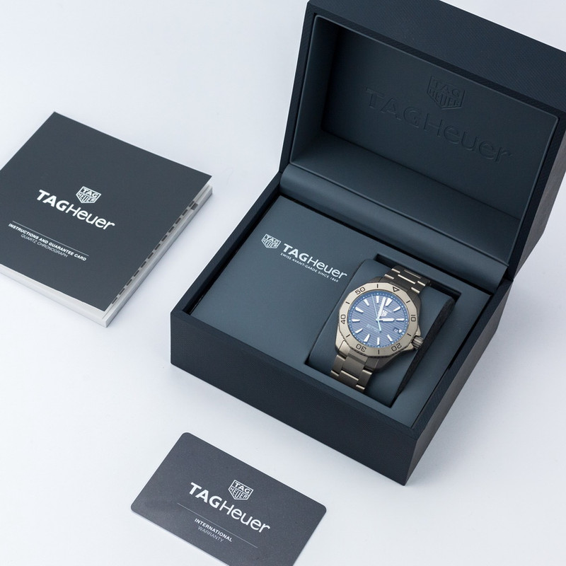 TAG Heuer Aquaracer Professional 200 Solargraph Quartz Titanium ref ...