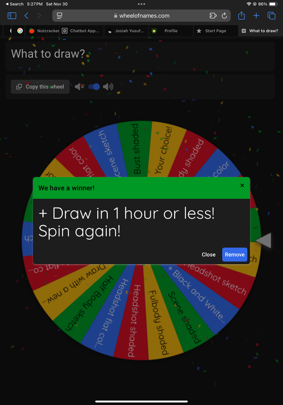 Let The Wheel Decide! on Toyhouse
