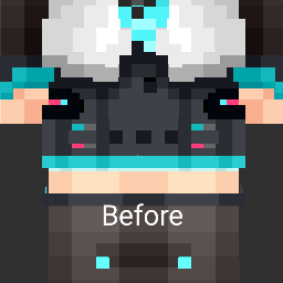 Hatsune Miku [初音 ミク] V4X Minecraft Skin