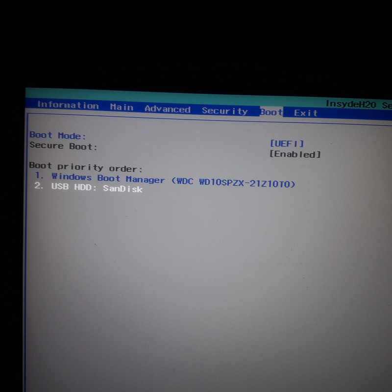 Boot Priority bootable USB found but Boot Manager not found : r/techsupport