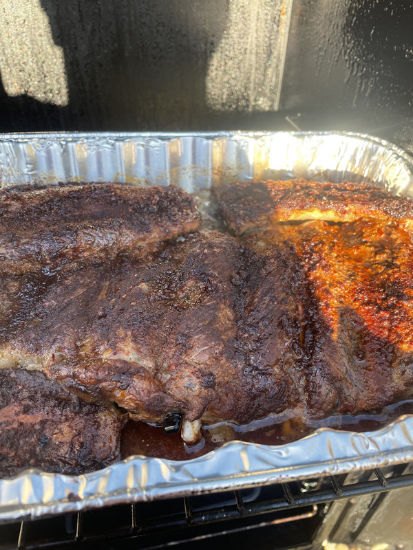 Ribs smoked - 24hourcampfire