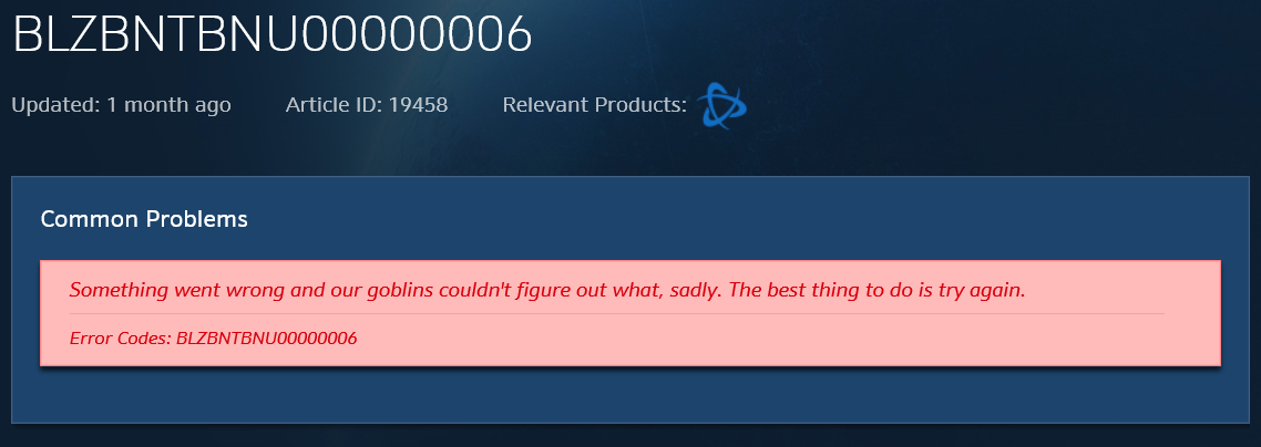 I Hate Blizzard - Topic - d2jsp