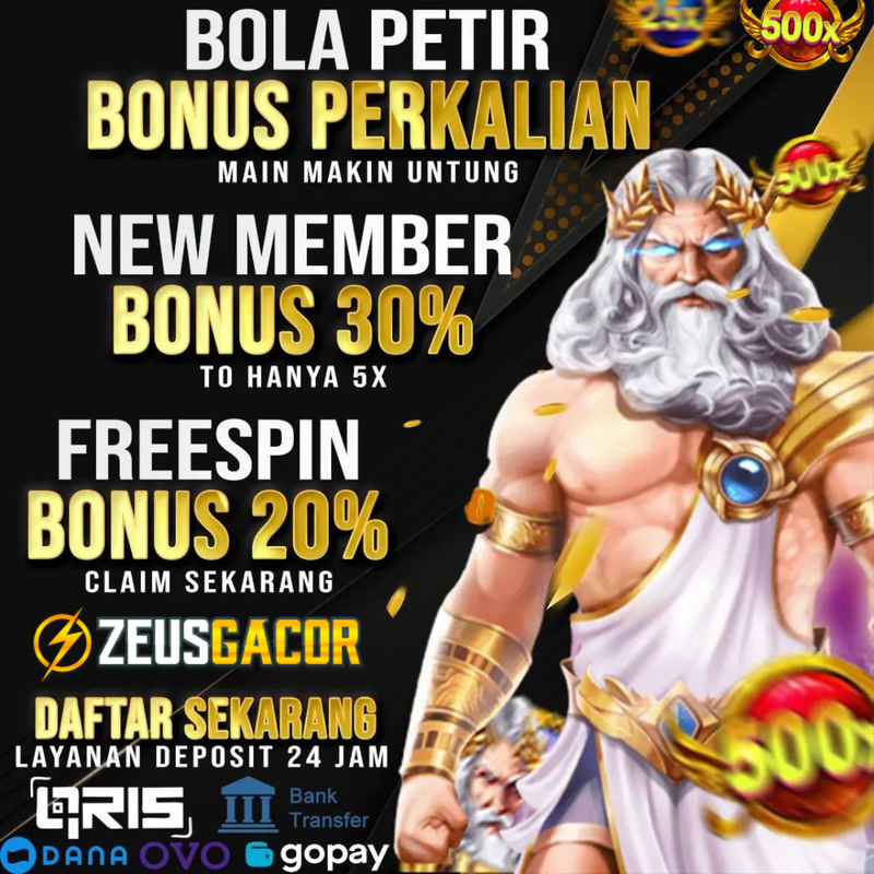 Zeus Gacor: Situs Slot Online Paling Gacor Dan Terpercaya Banyak Bonus ...