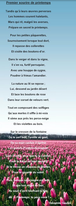 7 poèmes sur le printemps - Twinkl